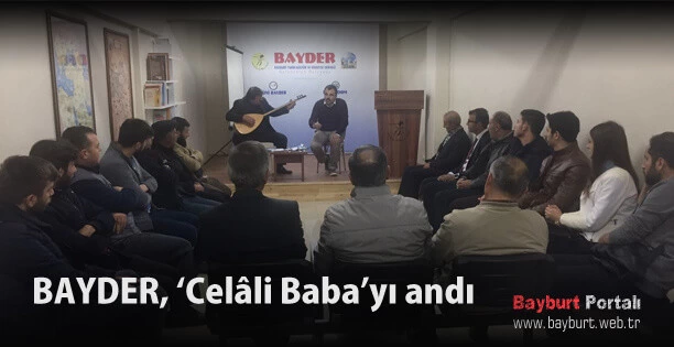 BAYDER, ‘Celâli Baba’yı andı